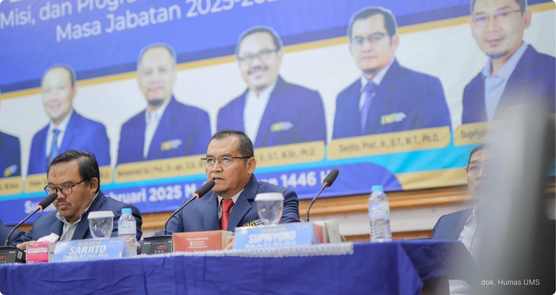 Tiga Calon Rektor UMS dari Fakultas Teknik Memaparkan Visi, Misi, dan ...