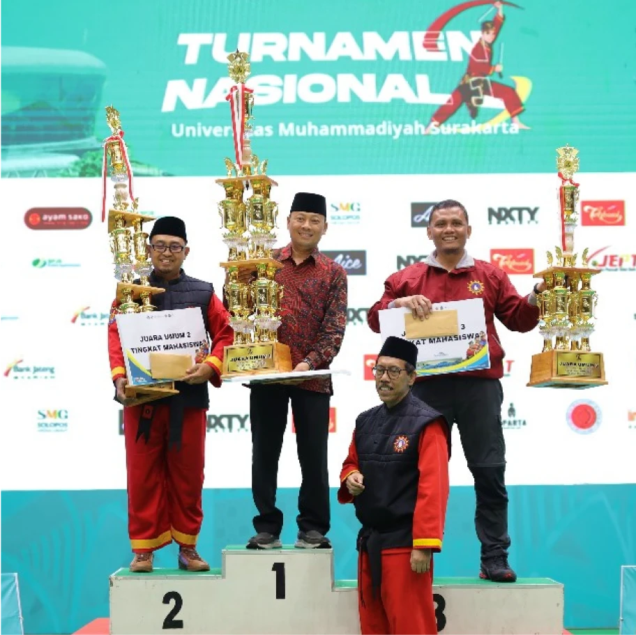 Tuan Rumah UMS Jadi Juara Umum Turnamen Nasional I Tapak Suci 2025 | Universitas Muhammadiyah ...
