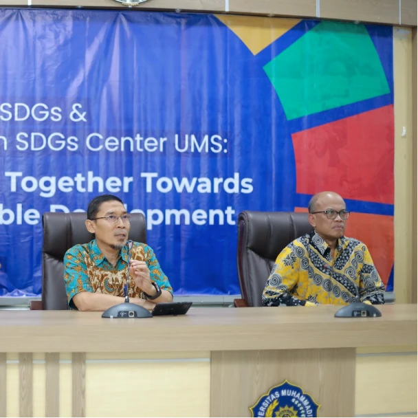 Wujudkan Tujuan Pembangunan Berkelanjutan, UMS Meresmikan SDGs Center | Universitas Muhammadiyah ...