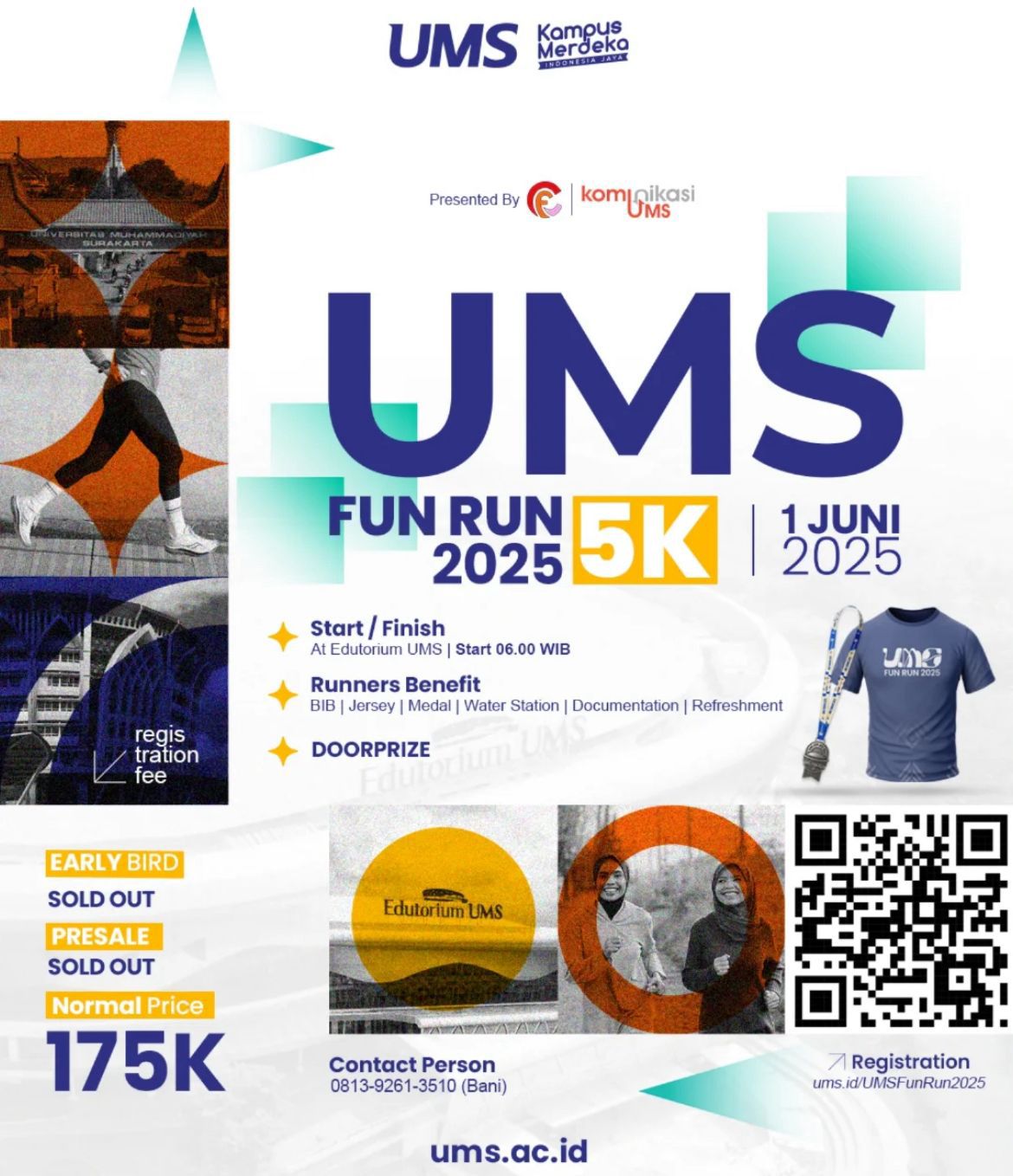 UMS Fun Run 2025 | Universitas Muhammadiyah Surakarta