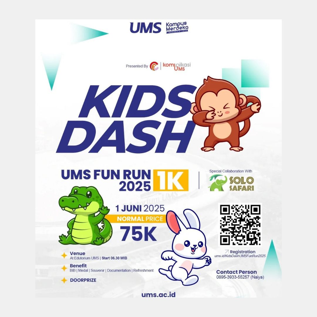 Kids Dash Fun Run | Universitas Muhammadiyah Surakarta
