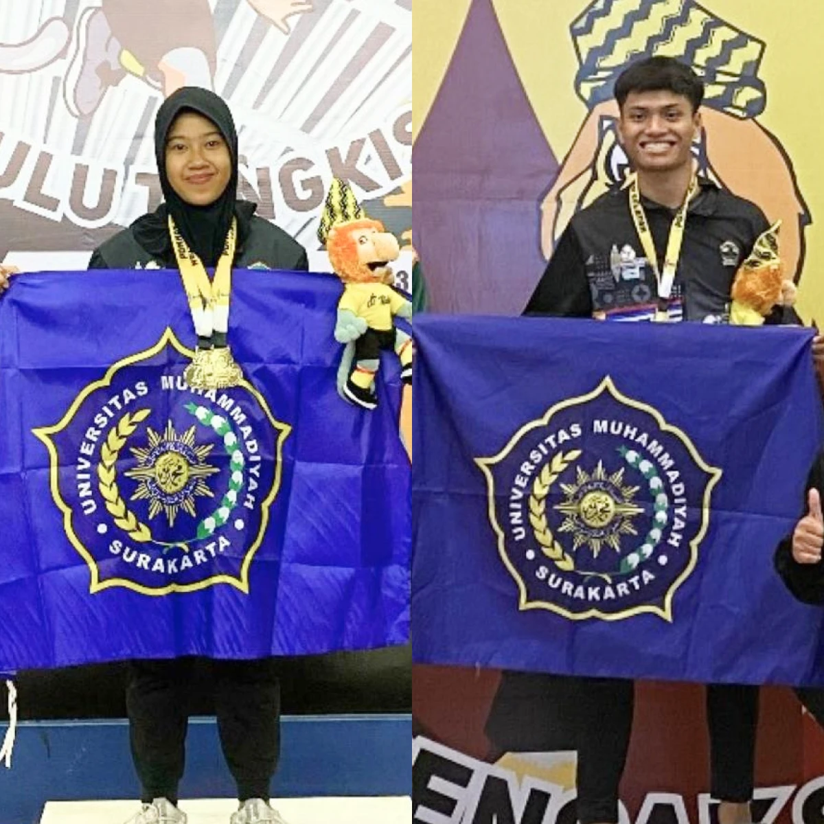 Tim Mahasiswa UMS Panen Medali Emas di Ajang POMNAS XVIII 2023 | Universitas Muhammadiyah Surakarta