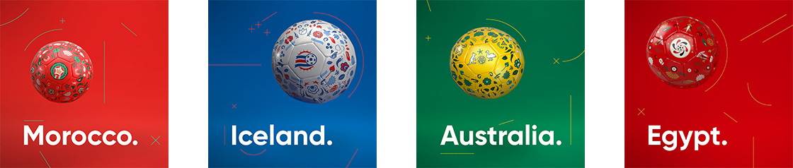 World Cup 2018 Amazing Soccer Ball Designs – Web Design Ledger