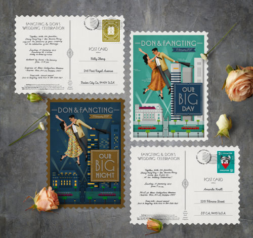 40 Creative Postage Stamps for Your Inspiration – Web Design Ledger