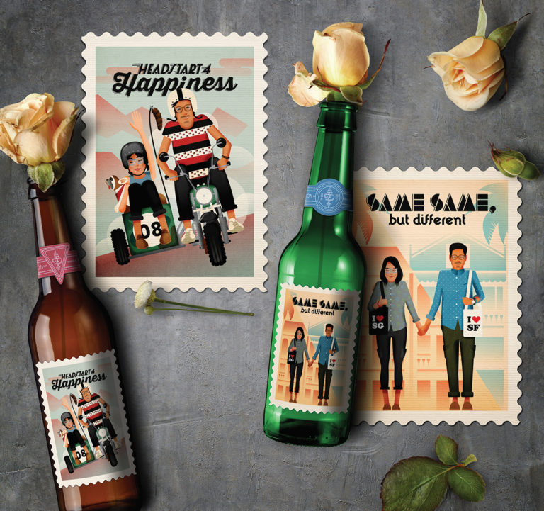 40 Creative Postage Stamps for Your Inspiration – Web Design Ledger