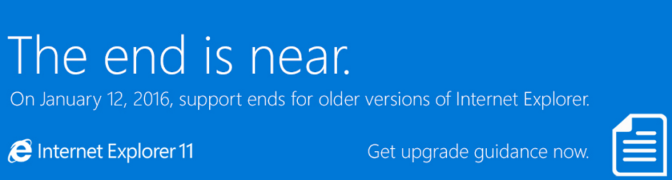 Internet Explorer 8, 9 And 10 Will Soon Be Retired – Web Design Ledger