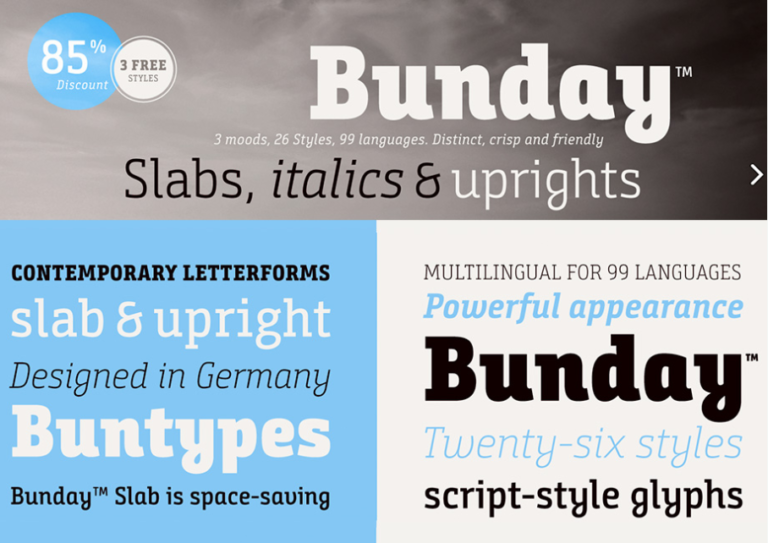 40 of the Best Free Typography Fonts Chosen by Designers – Web Design ...