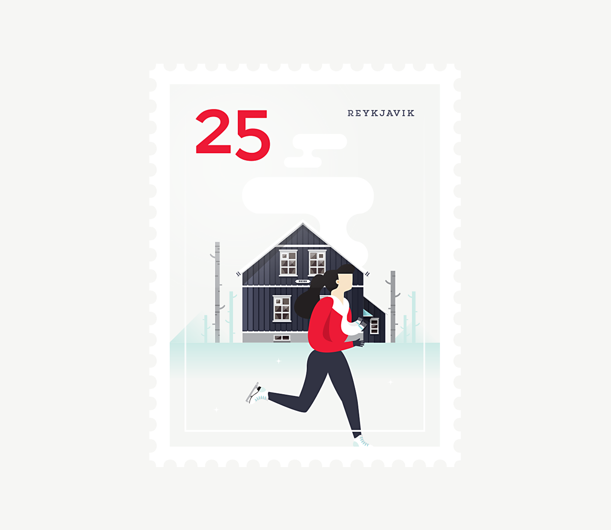 40 Creative Postage Stamps for Your Inspiration – Web Design Ledger