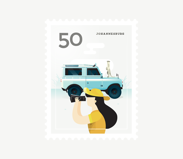 40 Creative Postage Stamps for Your Inspiration – Web Design Ledger