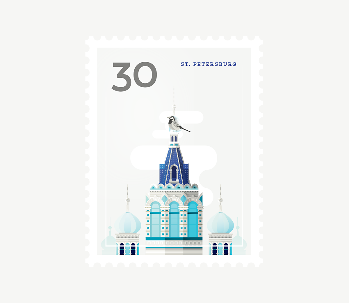 40 Creative Postage Stamps for Your Inspiration – Web Design Ledger