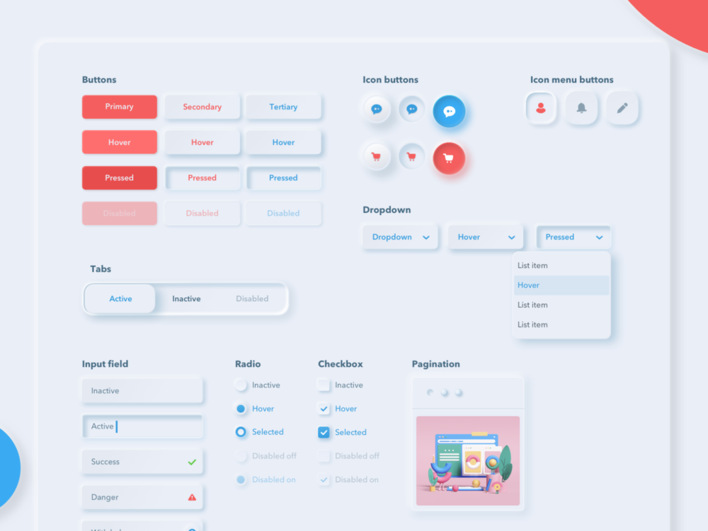 20 Amazing Examples Of Neumorphism New Design Trends 2020 Web