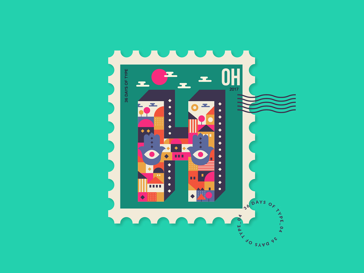 40 Creative Postage Stamps for Your Inspiration – Web Design Ledger
