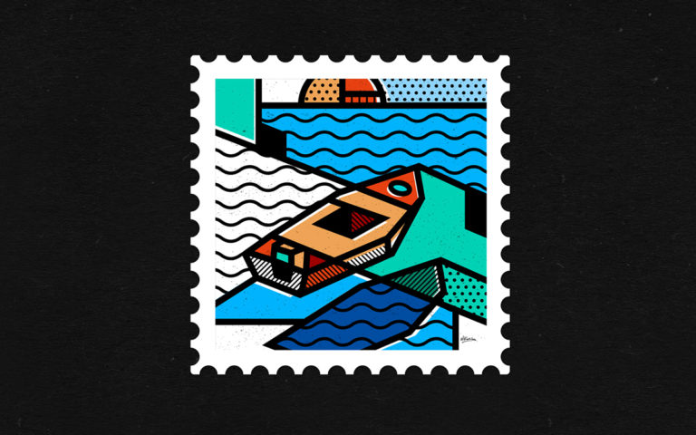 40 Creative Postage Stamps for Your Inspiration – Web Design Ledger