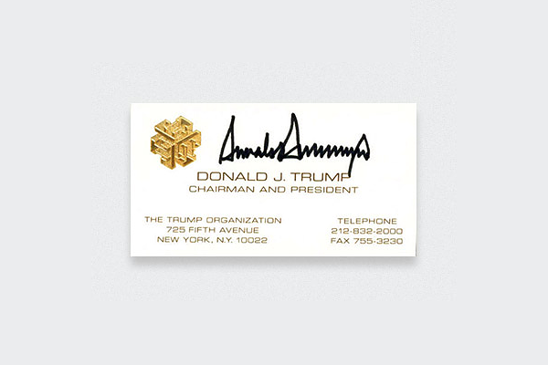 18 Business Cards from The World’s Most Famous People – Web Design Ledger