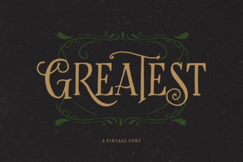 40 Of the best Free vintage Fonts picked by professional designers ...