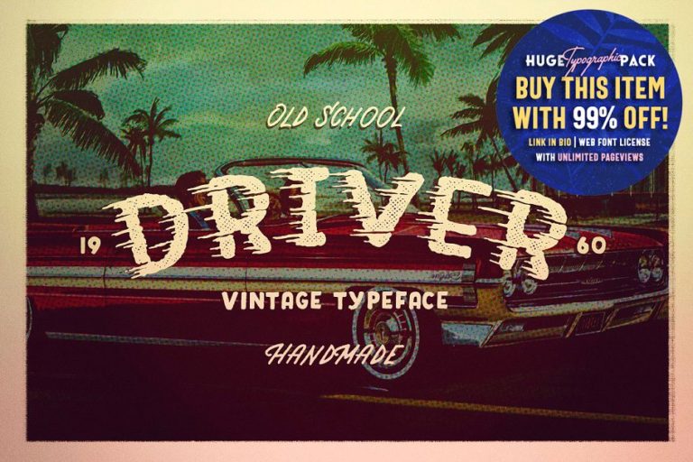 40 Of the Best Free Retro Fonts Picked by Professional Designers – Web ...