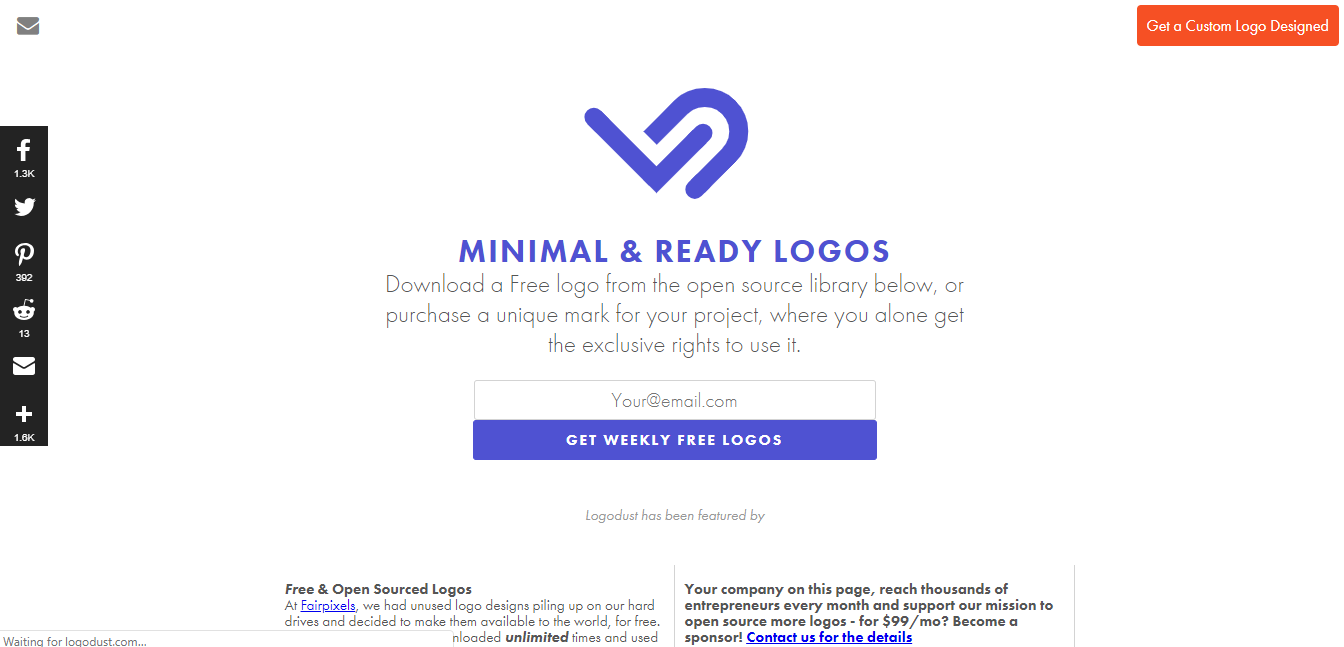 logo dust – Web Design Ledger