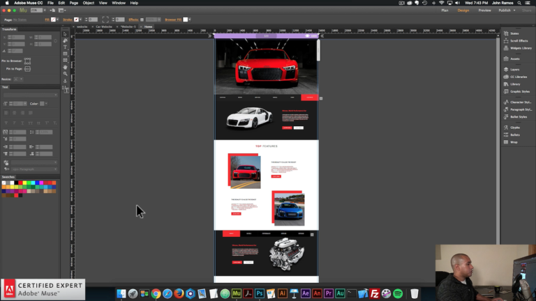New Update! Responsive Slideshows, Compositions, and Forms – Adobe Muse CC – Web Design Ledger
