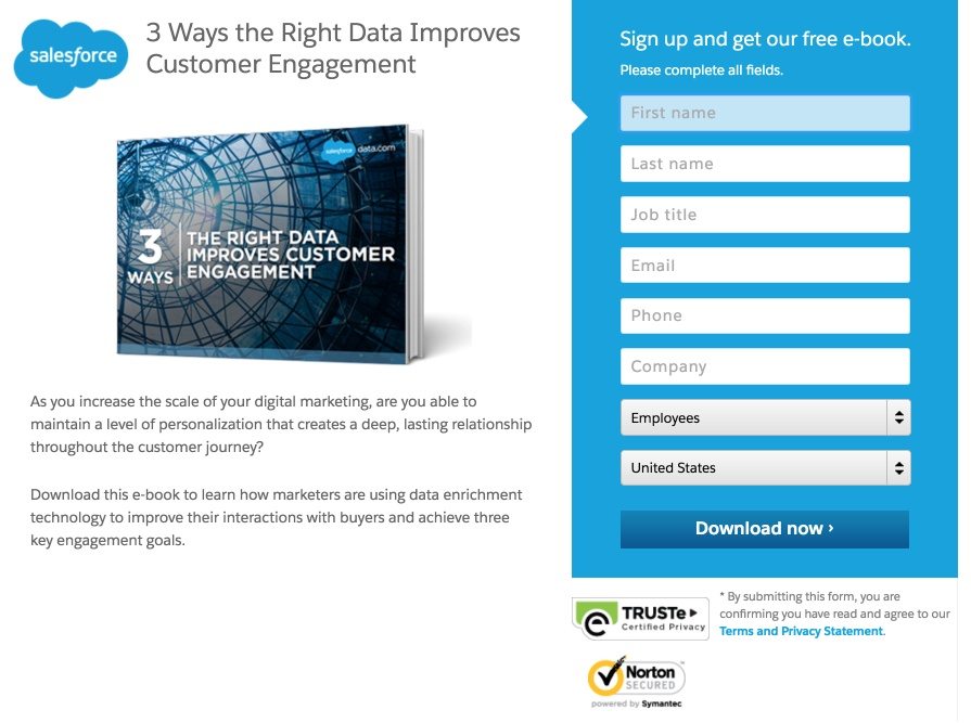 Ebook Landing Page Examples Used By Today s Best Brands