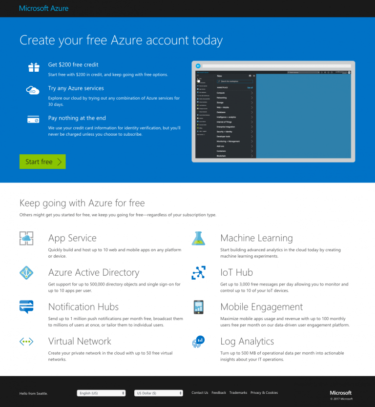 10 Microsoft Landing Pages to Inspire Your Next Design That Persuade ...