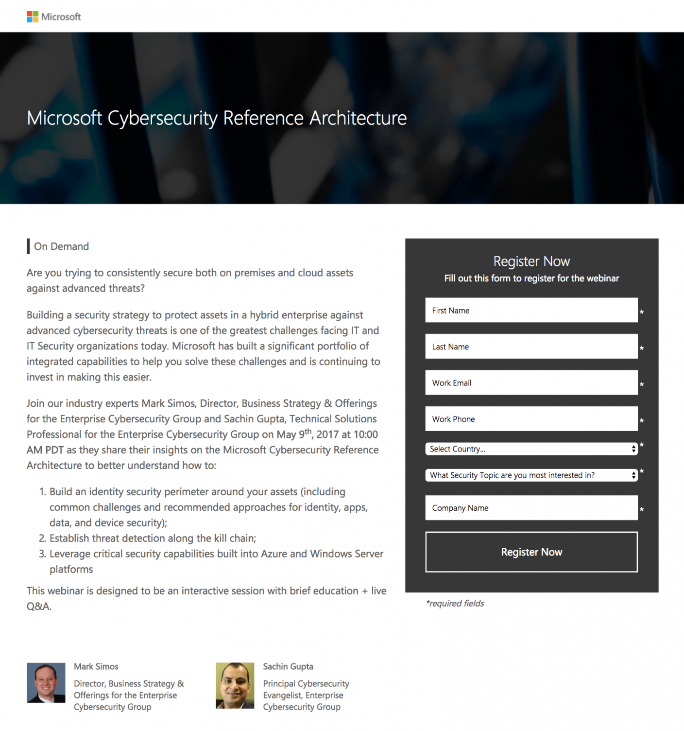 10 Microsoft Landing Pages to Inspire Your Next Design That Persuade ...