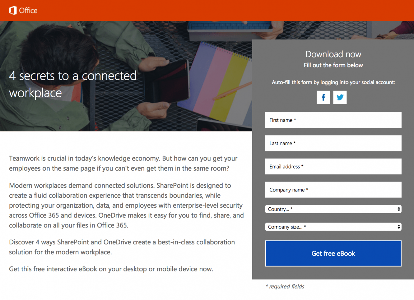 5 SharePoint Landing Page Examples To Influence Your Next Page Design