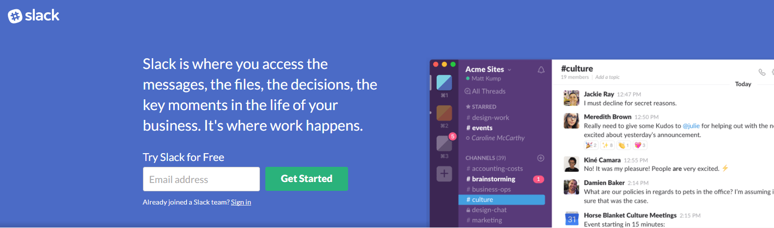 How Slack’s Landing Pages Help Power Their Unbelievable Growth