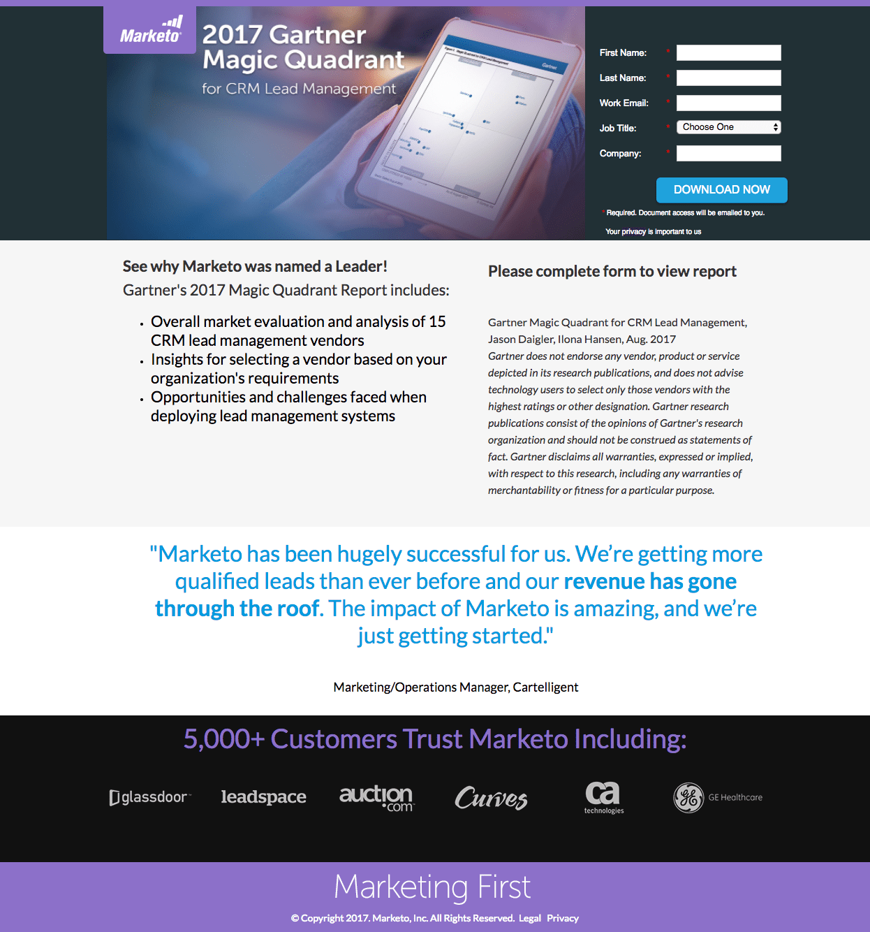 25 Best Landing Page Examples From Top Brands For Inspiration