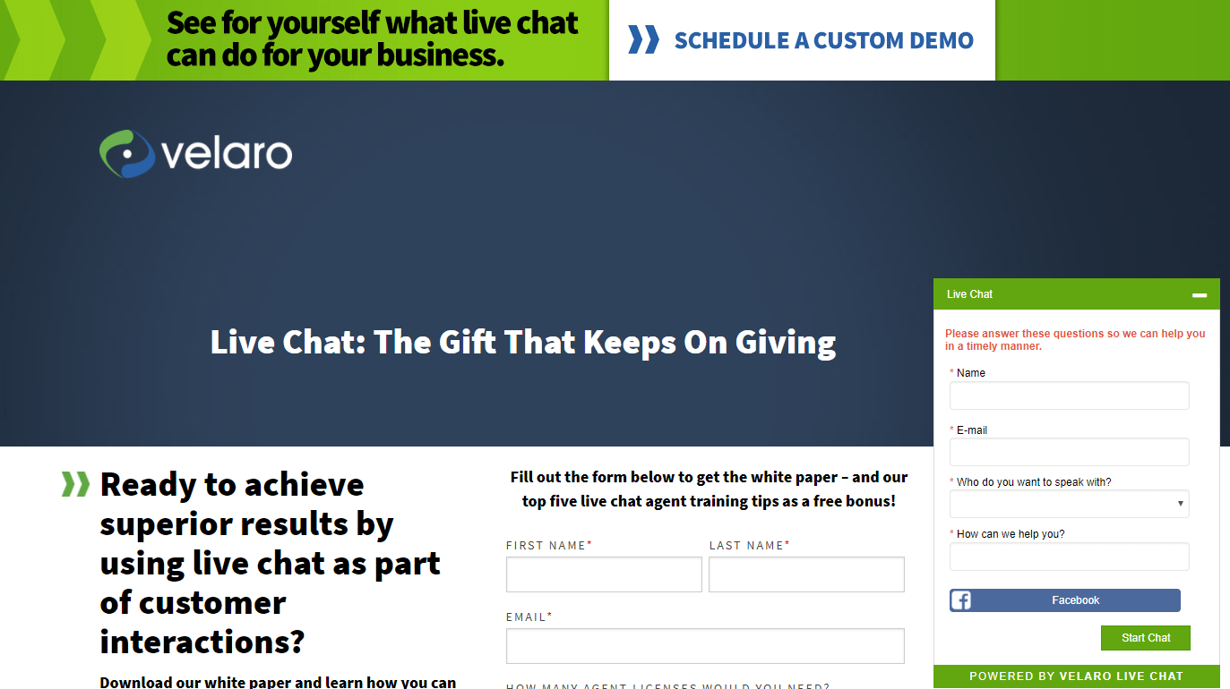 Create a Better Customer Experience with Live Chat Landing Pages