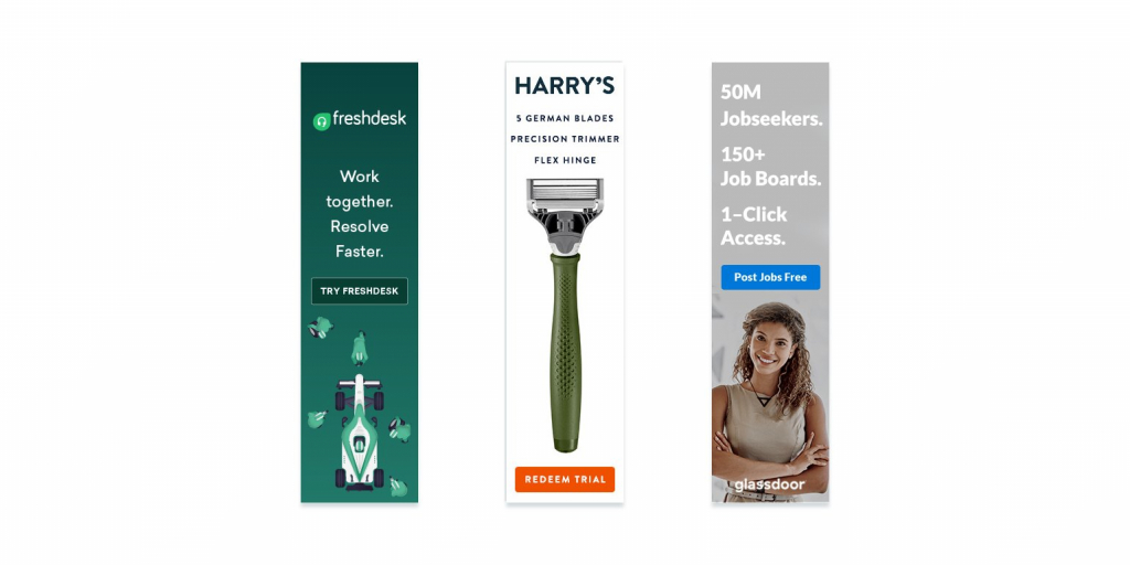 What is a Skyscraper Ad & What are the Standard Ad Specs?