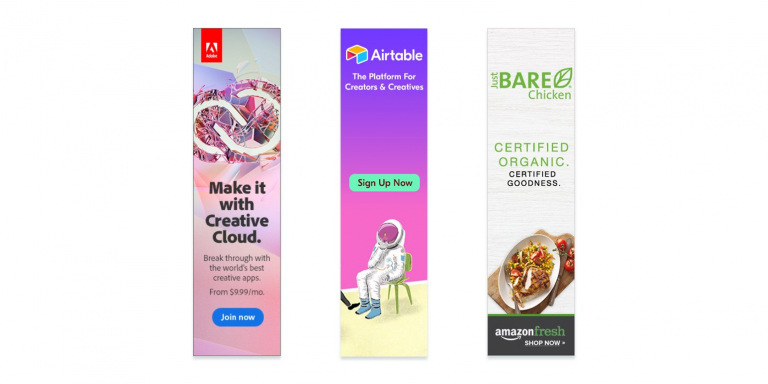 What is a Skyscraper Ad & What are the Standard Ad Specs?