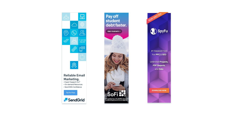 What is a Skyscraper Ad & What are the Standard Ad Specs?