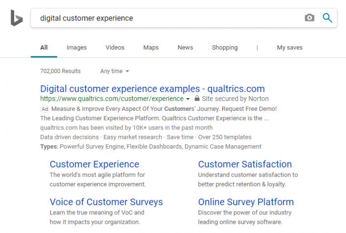 How Qualtrics Uses Segmented Ads with Post-Click Experiences (4 Examples)