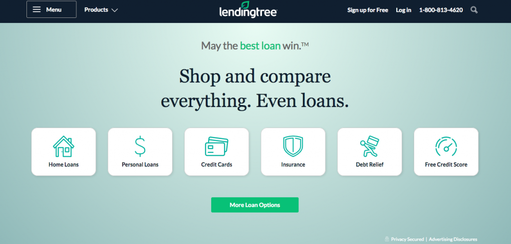 How LendingTree is Disrupting Online Lending with Landing Pages