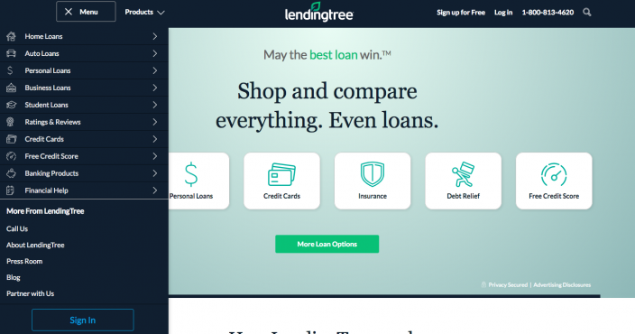 How LendingTree is Disrupting Online Lending with Landing Pages
