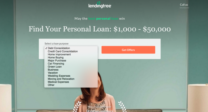 How LendingTree is Disrupting Online Lending with Landing Pages