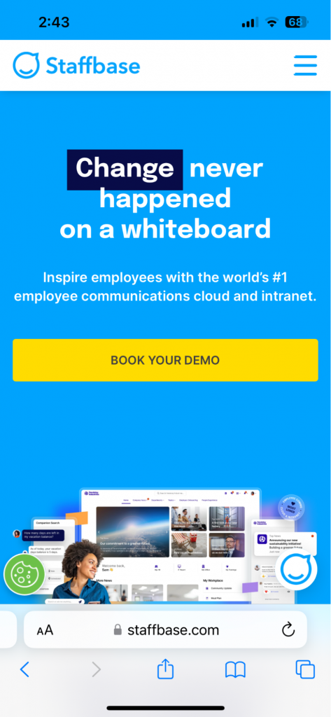 Mobile App Landing Pages