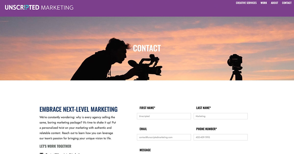 Embrace Next-Level Authentic Marketing | Unscripted Marketing