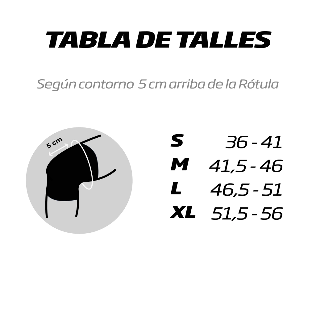 RODILLERA ARTICULADA PTM TALLA "M" - ASEMED - Tienda en línea
