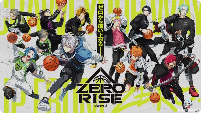 Bushiroad Confirms TV Anime for Basketball IP ZERO RISE