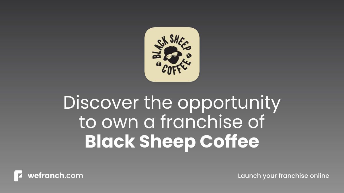 Black Sheep Coffee Franchise - Wefranch