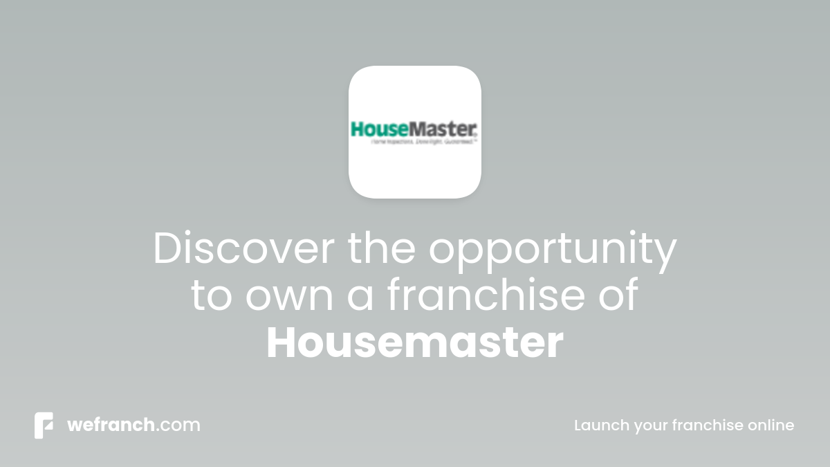 Housemaster Franchise - Wefranch
