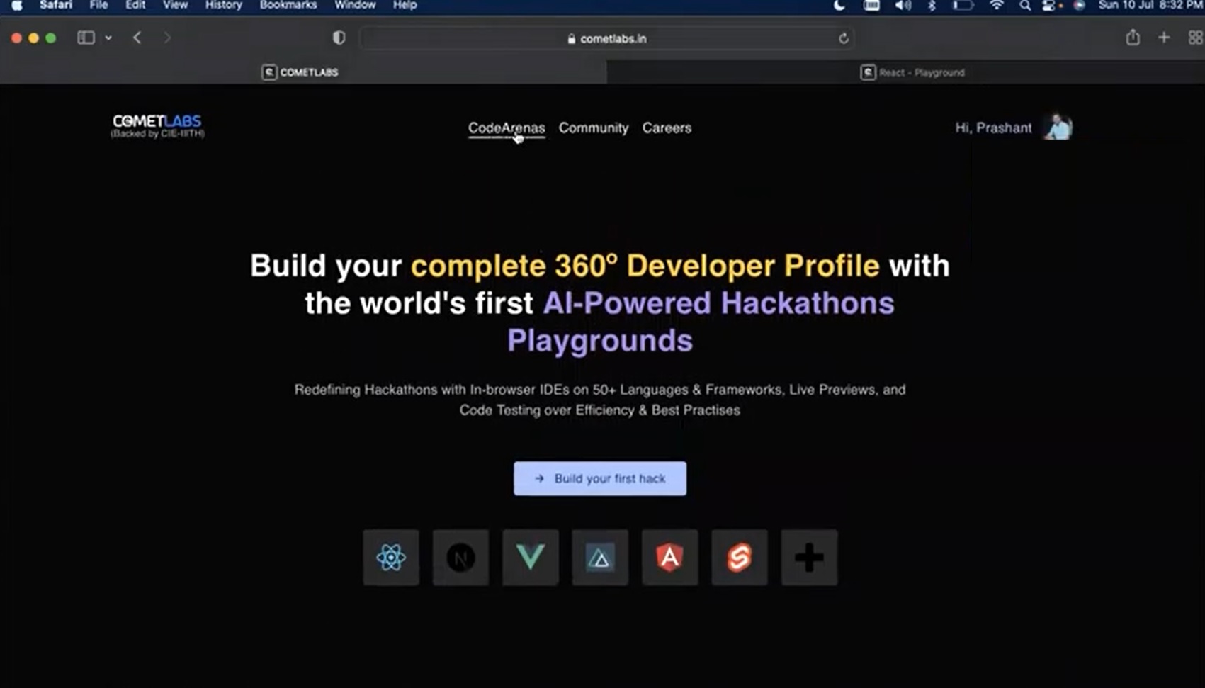 CometLabs @ Prashant Katiyar [Cometlabs IT Solutions Private Limited] - Easing Dev Hiring with ...