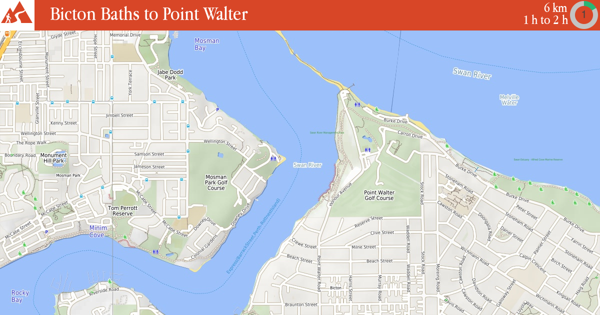 Bicton Baths to Point Walter