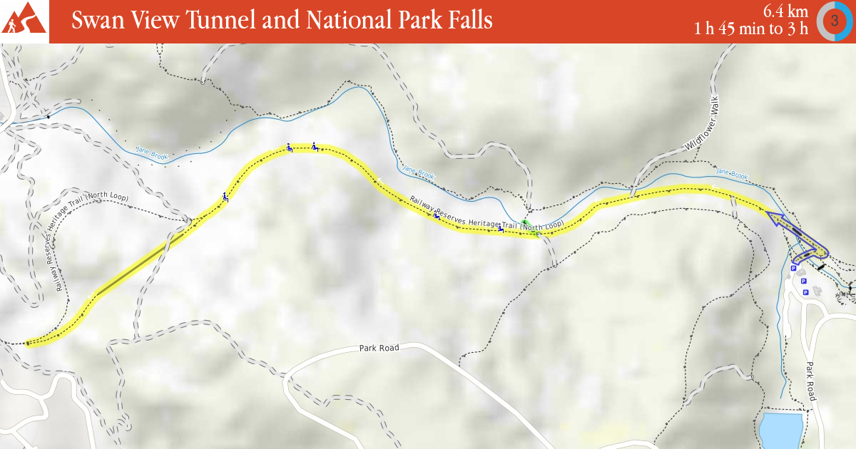 Swan View Tunnel and National Park Falls