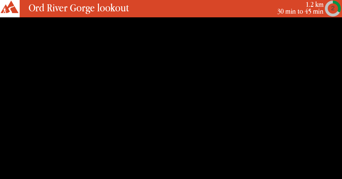 Ord River Gorge lookout