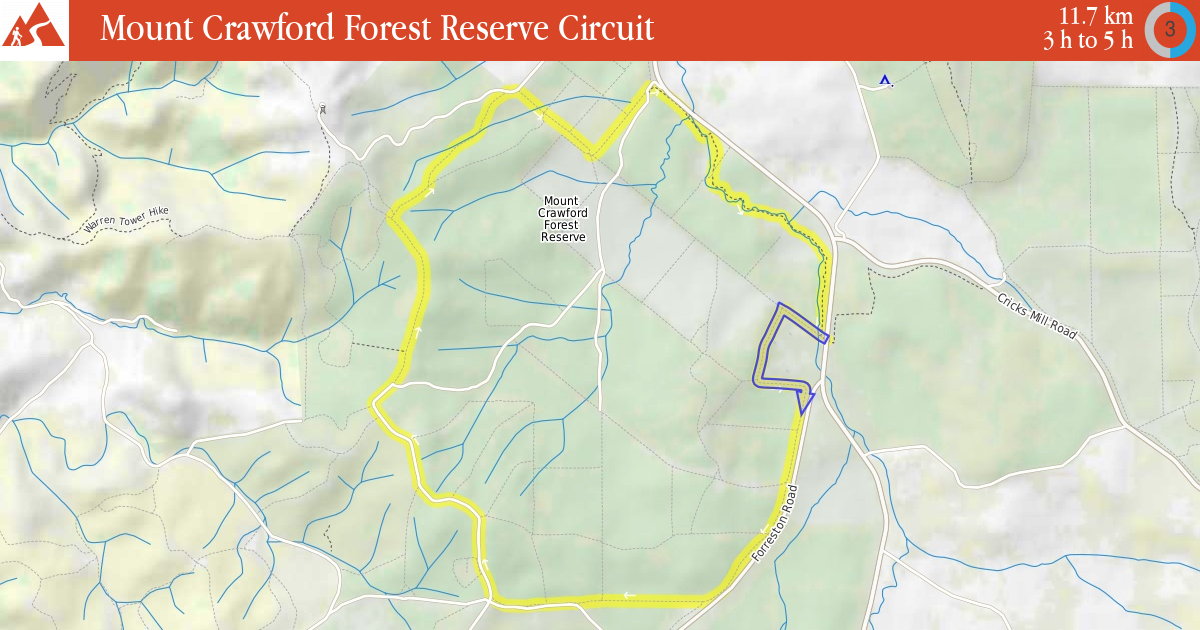 Mount Crawford Forest Reserve Circuit