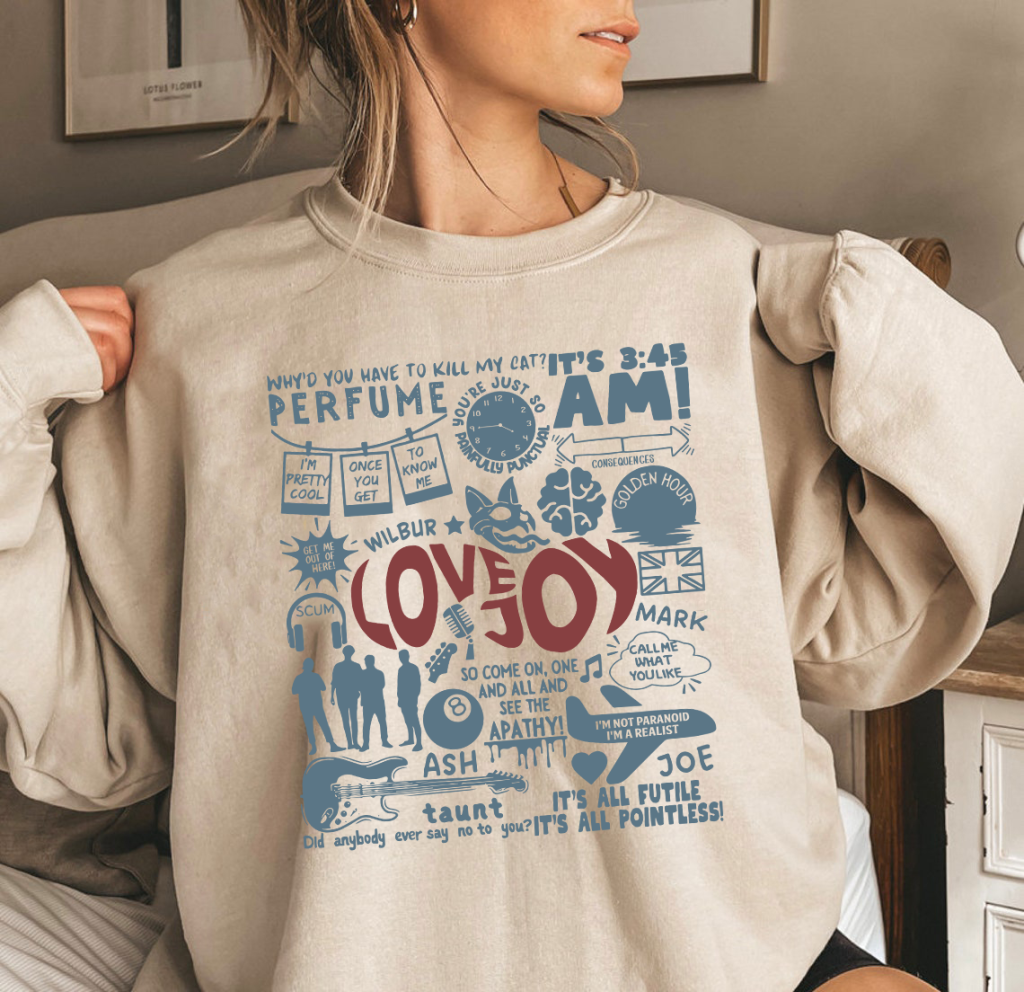 Lovejoy Music Doodle Art Shirt, Retro Lovejoy Doodle Merch, Lovejoy ...