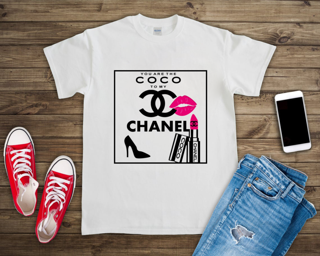 Wiseabe Coco Chanel White Shirt For Men And Women, Luxury Shirts Coco ...