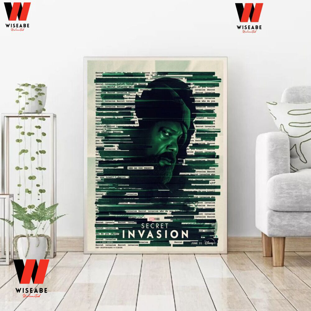 Hot MCU Nick Fury Secret Invasion Poster - Wiseabe Apparels Hot MCU Nick Fury Secret Invasion Poster - Wiseabe Apparels